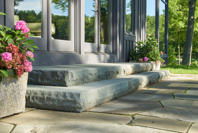Bluestone Rockface Steps Archives - Bedford Stone & Masonry Supply Corp